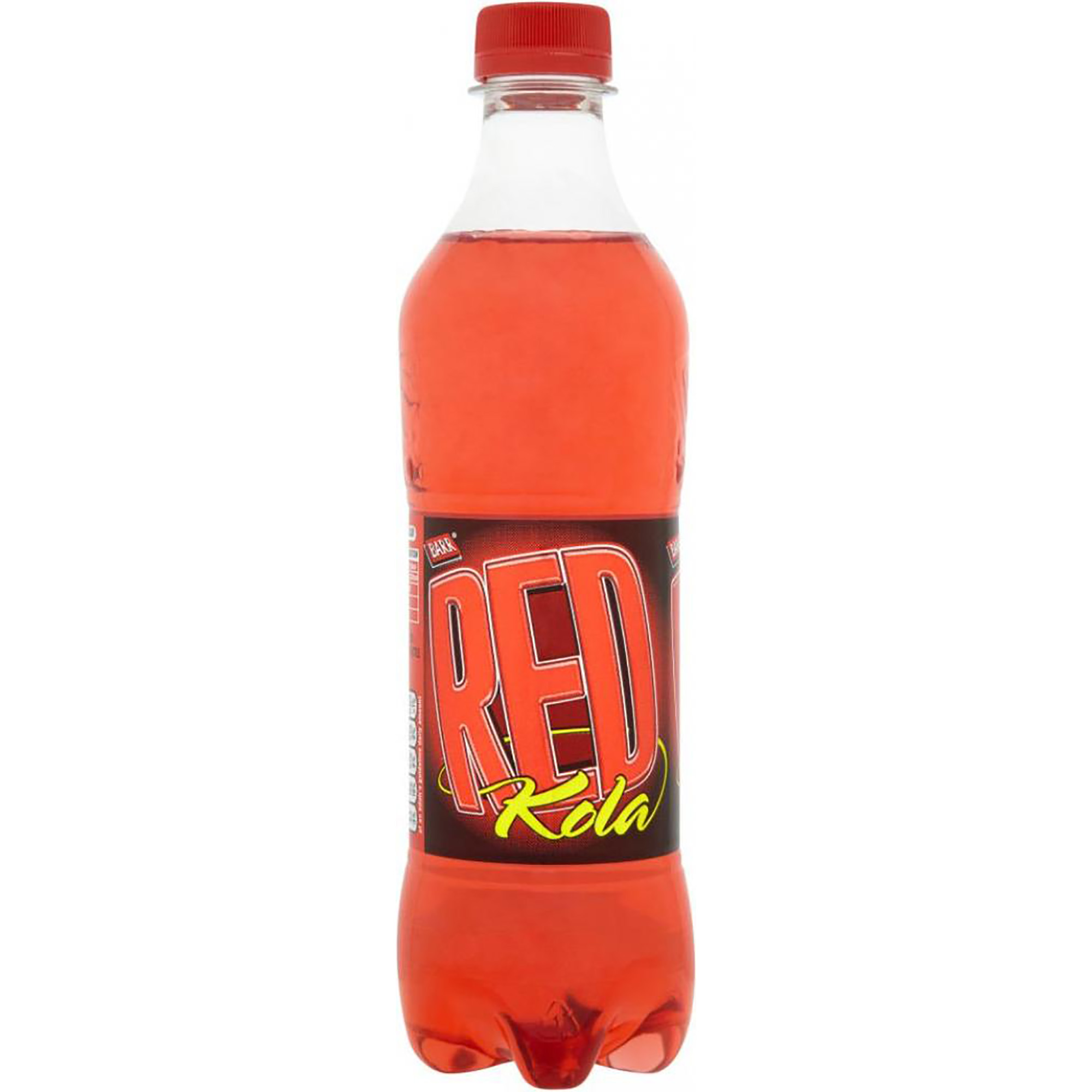 12x500ml Barrs Red Kola Bottles