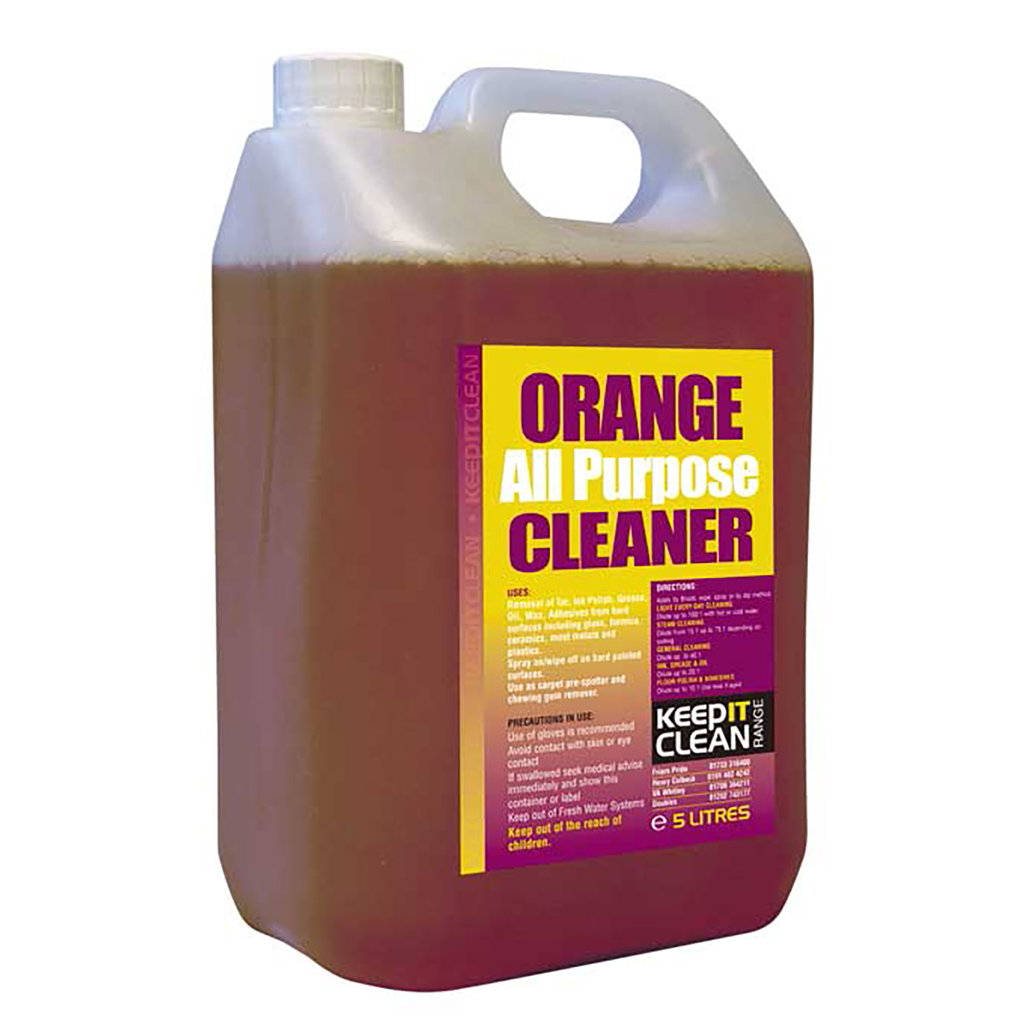 5L Keep It Clean Orange Cleaner