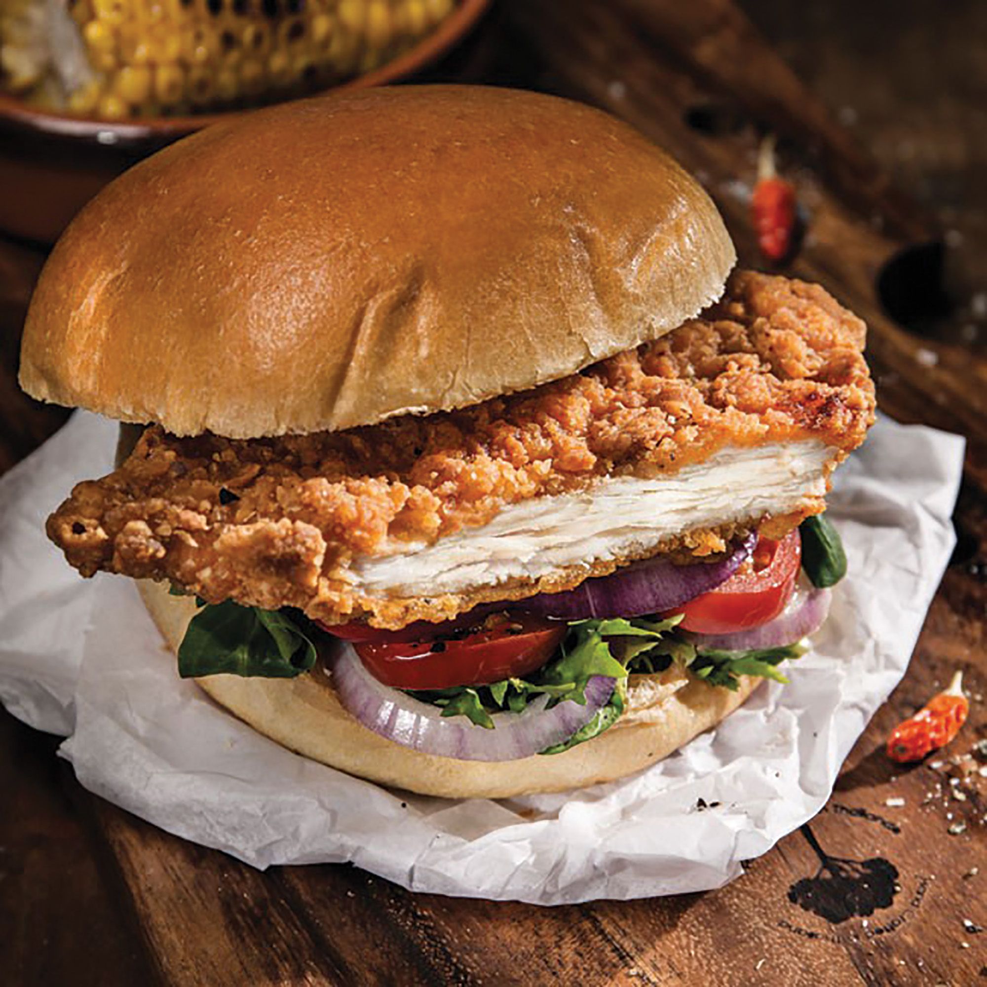 960g Meadowvale Hot&Spicy Chicken Fillet (Bag)
